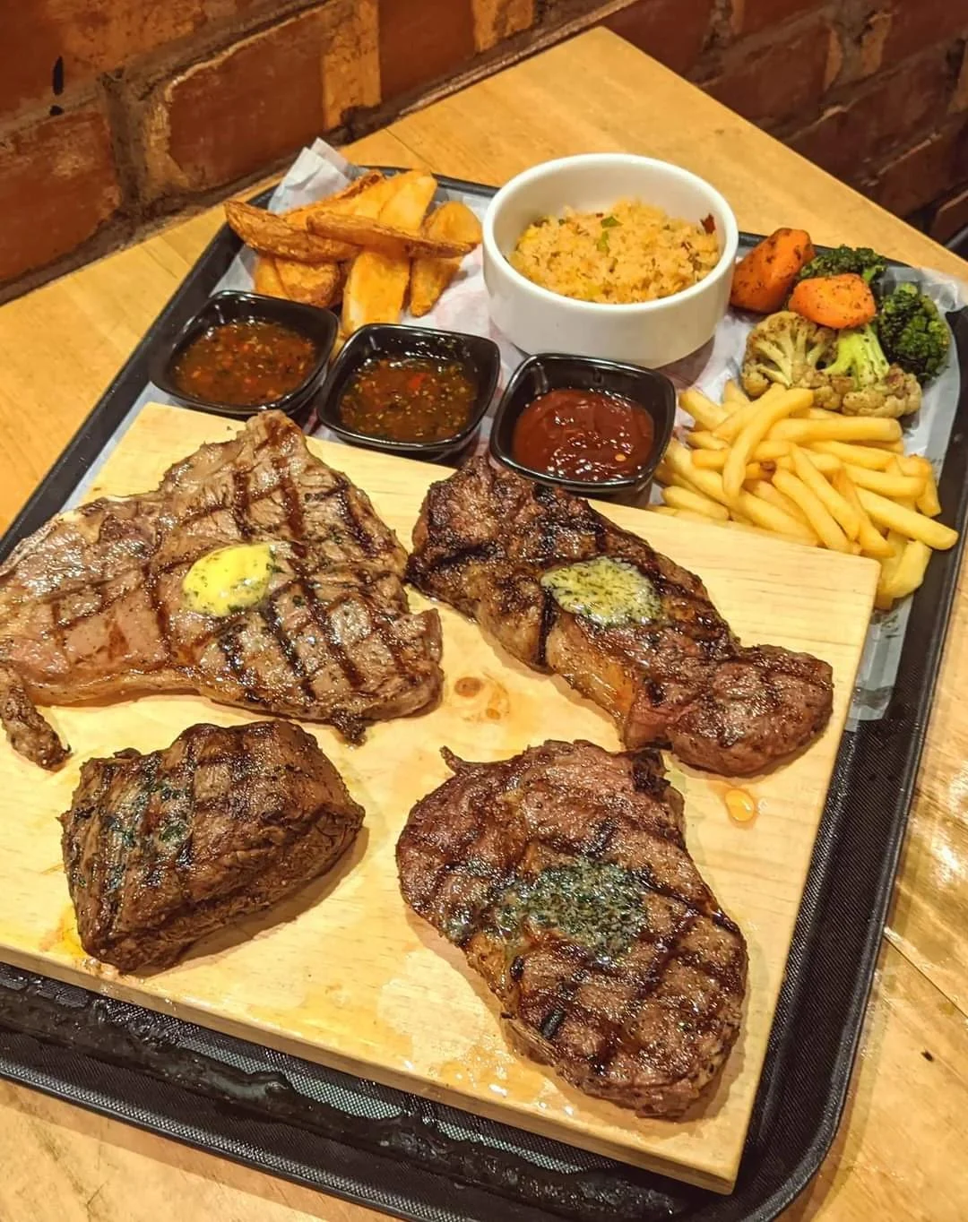 [I ate] T bone Steak, Rib Eye Steak, Tenderloin Steak, Sirloin Steak | Scrolller