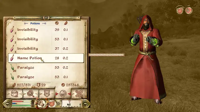 Name Potion | Scrolller