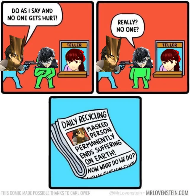 Persona 5 Royal ending in a nutshell | Scrolller