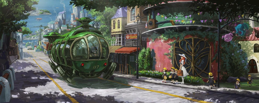 Arrival by artist Charles Lee | Scrolller