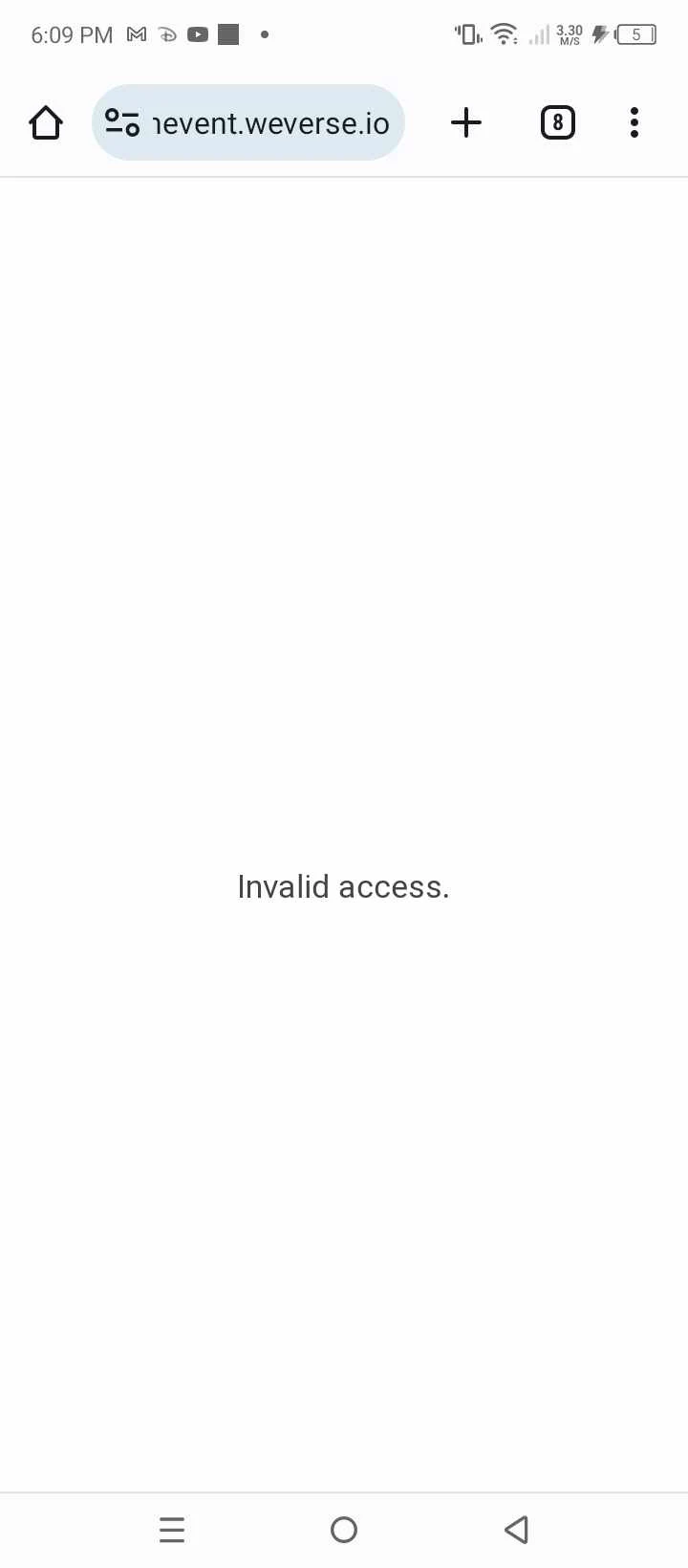 Invalid Access When Verifying Carat Membership (Presale for con) | Scrolller
