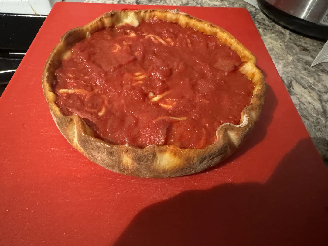 My mini deep dish. | Scrolller