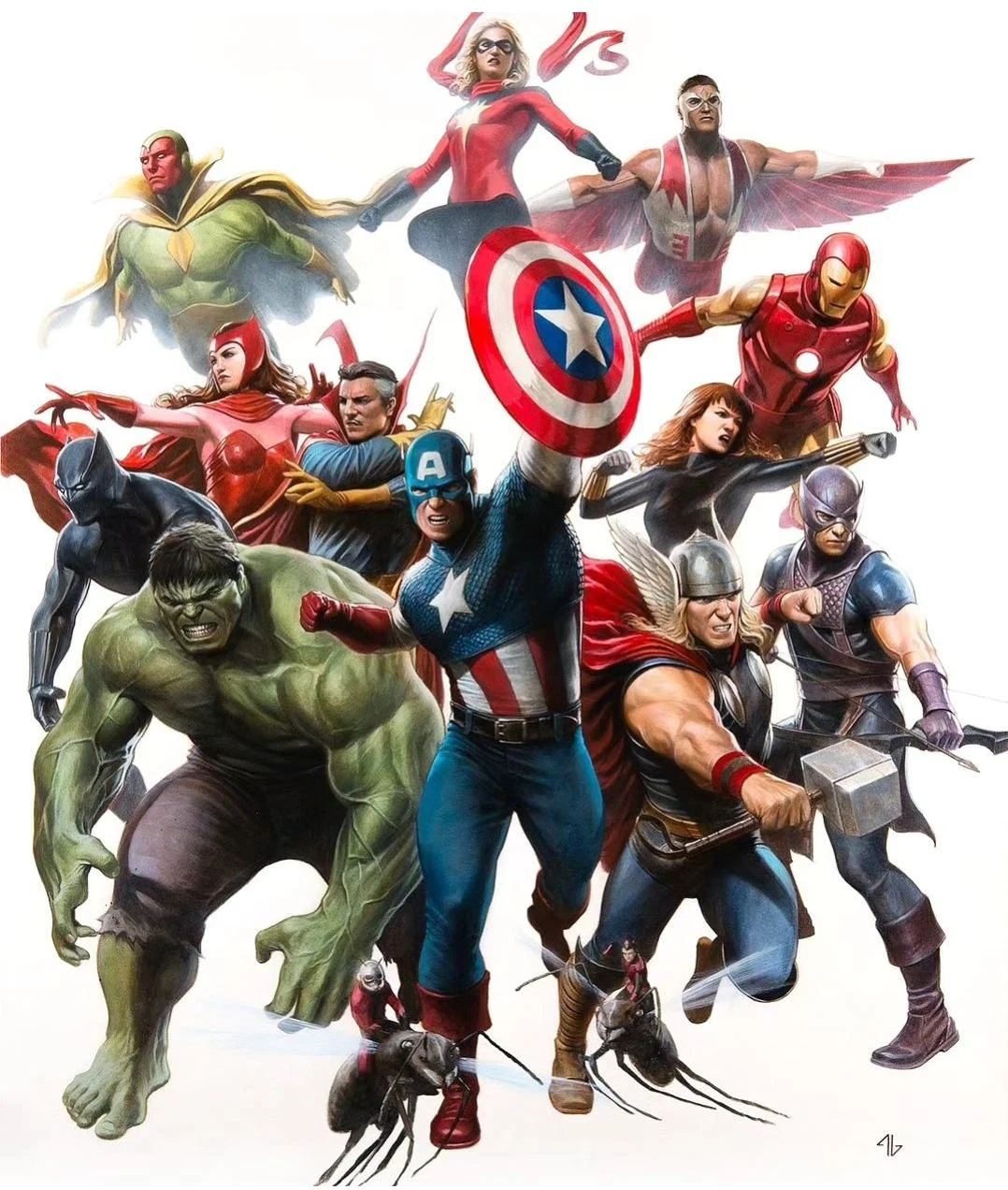 Avengers Assembled by Adi Granov | Scrolller
