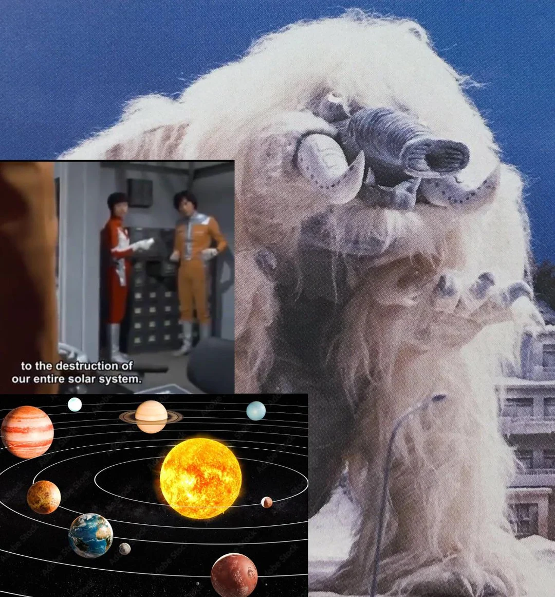 Margodon from Ultraman 80 is strong enough to freeze the entire Solar System | Scrolller