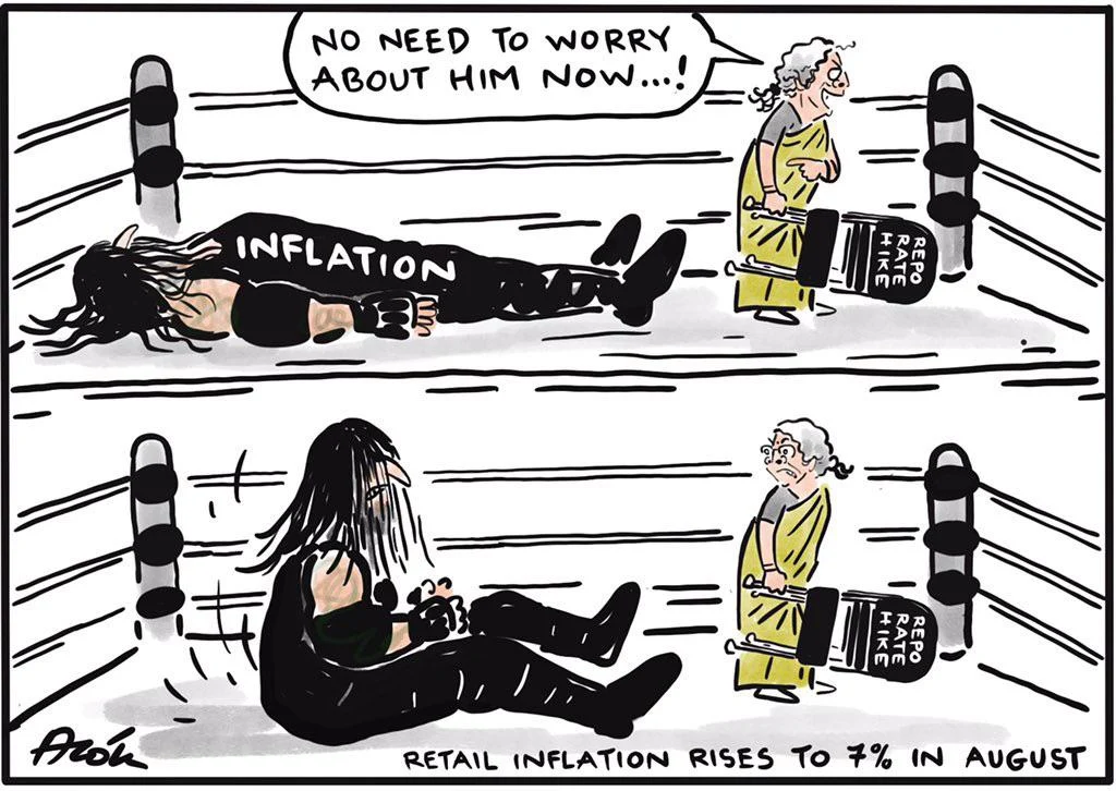 Inflation | Art by Alok | Scrolller