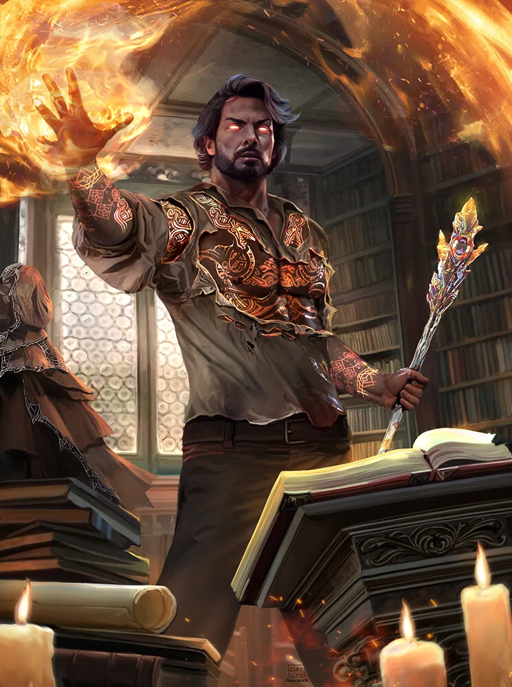 Niven the Wizard by Vanette Kosman (clayscence) | Scrolller