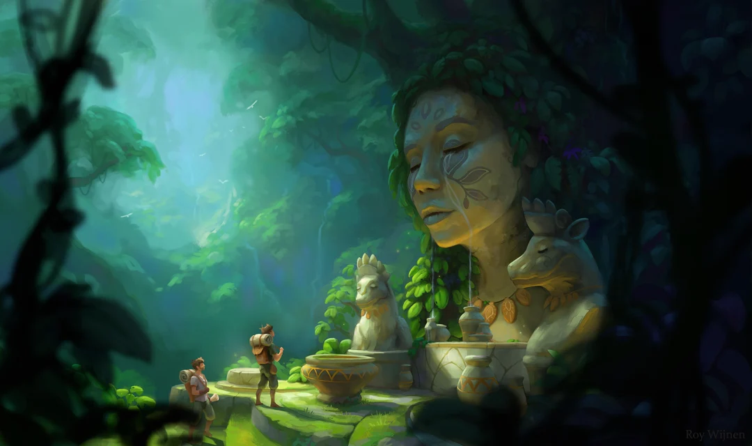 Jungle Sanctuary, by me | Scrolller