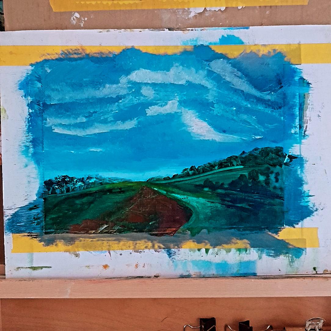 Landscape sketch | Scrolller