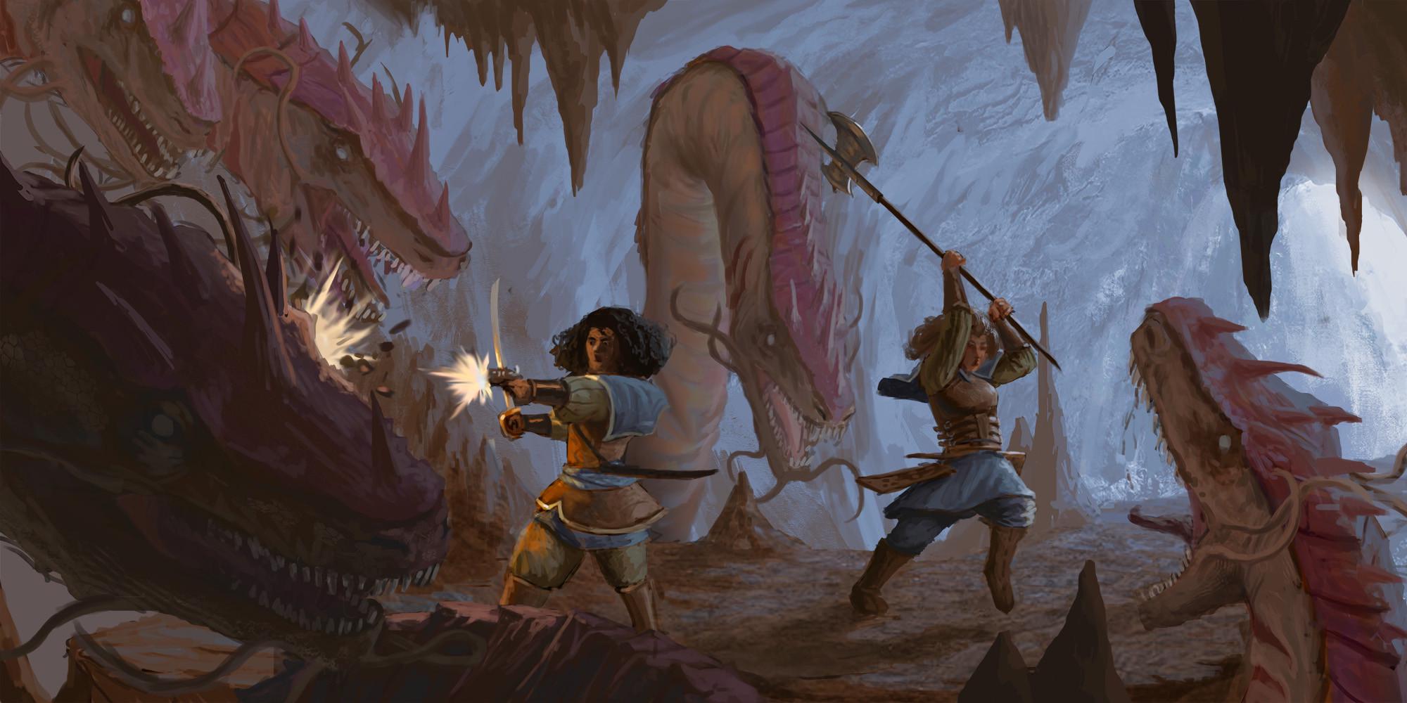 Age of Ambition - Hydra Battle by Nuno Gomes Vieira | Scrolller