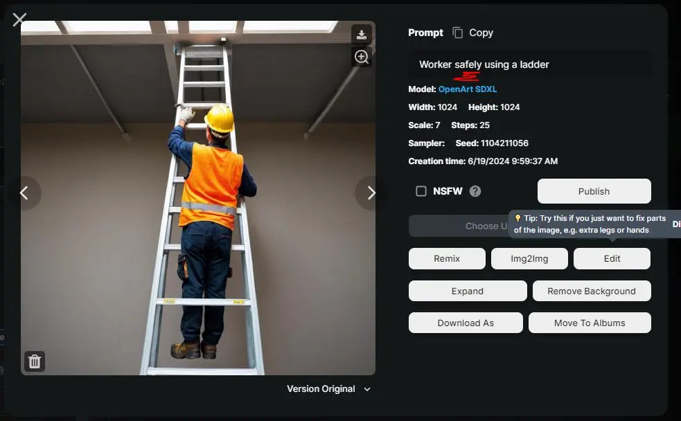 AI doesn’t understand Ladder Safety | Scrolller
