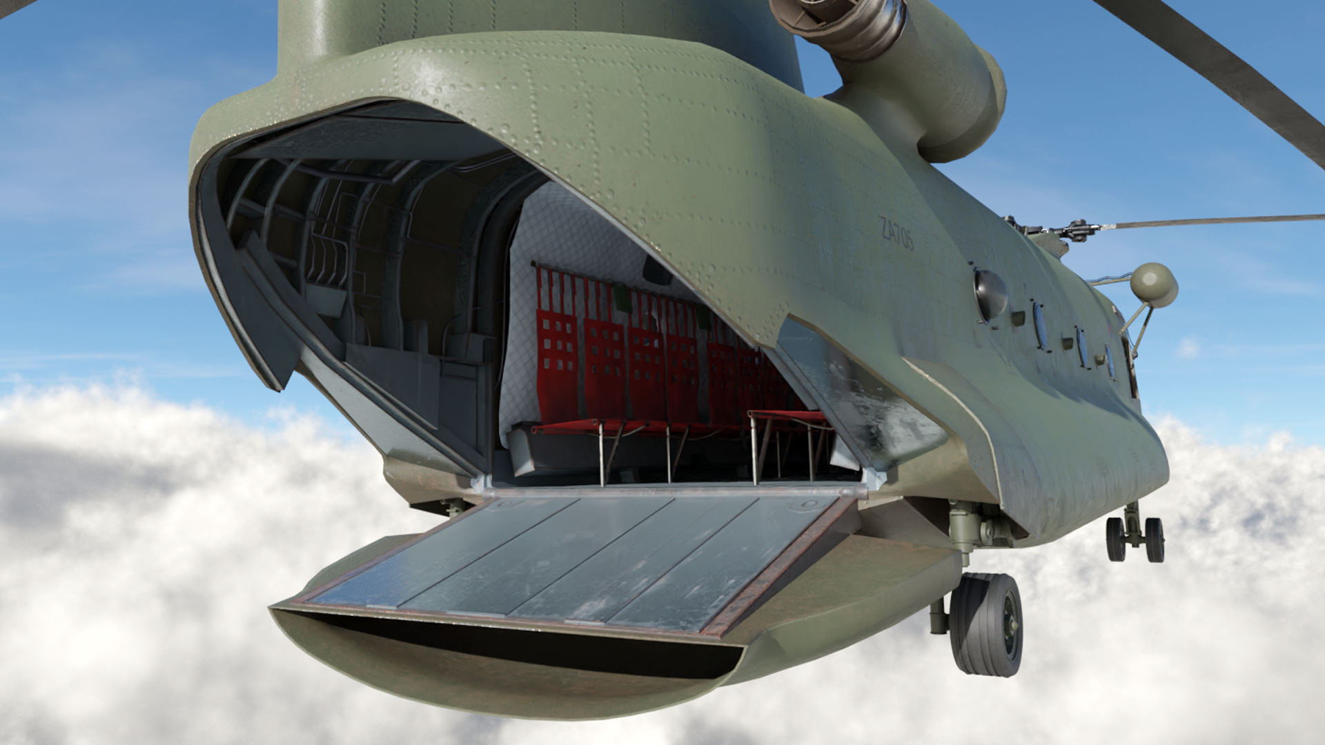 Chinook rendered in Blender Cycles | Scrolller