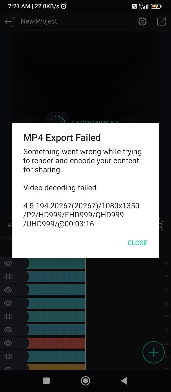 Alight motion export failed | Scrolller