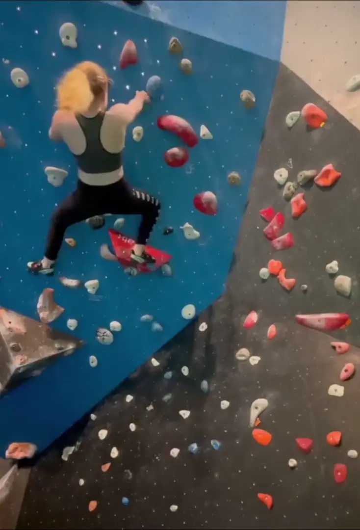 An attempt at indoor climbing | Scrolller