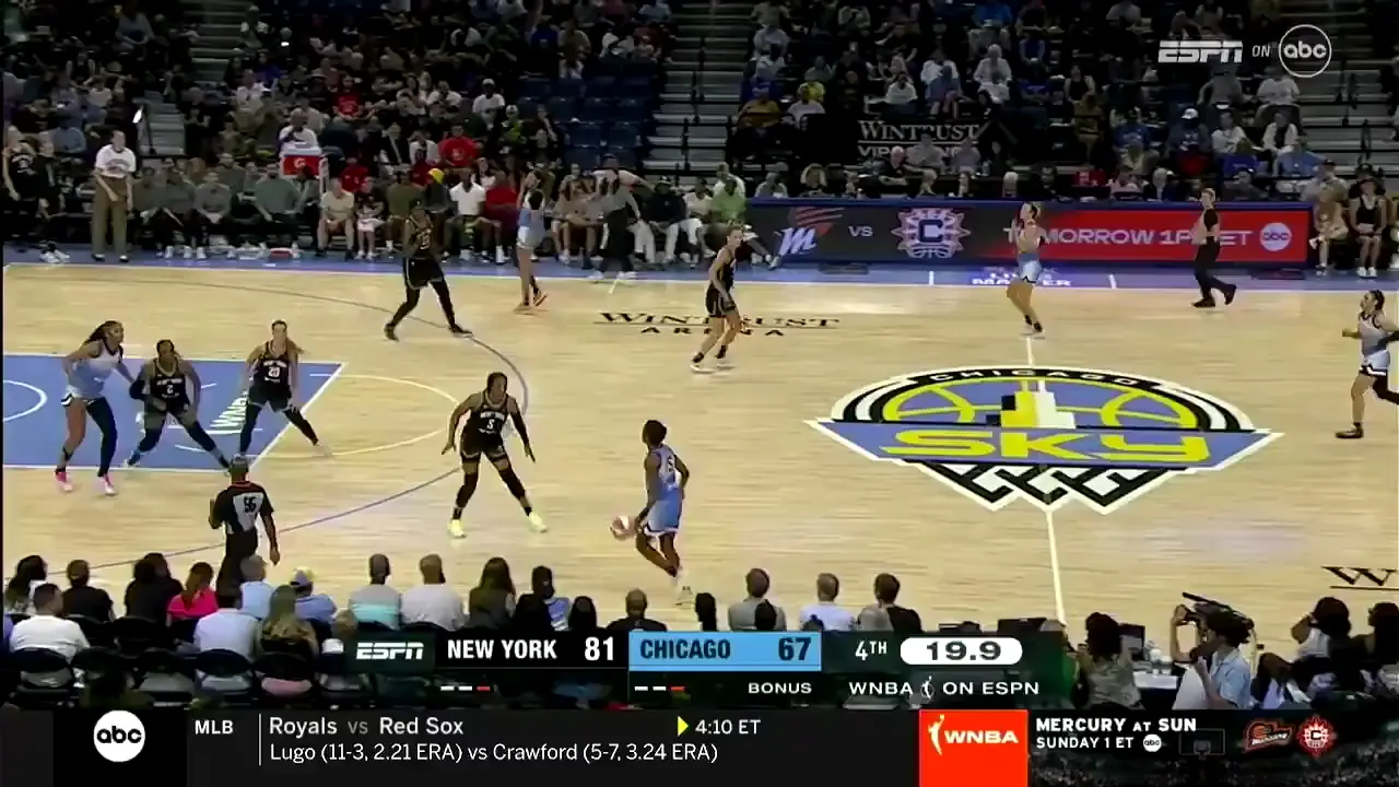 Angel Reese double double streak comes to end as Liberty denies her from getting ball | Scrolller