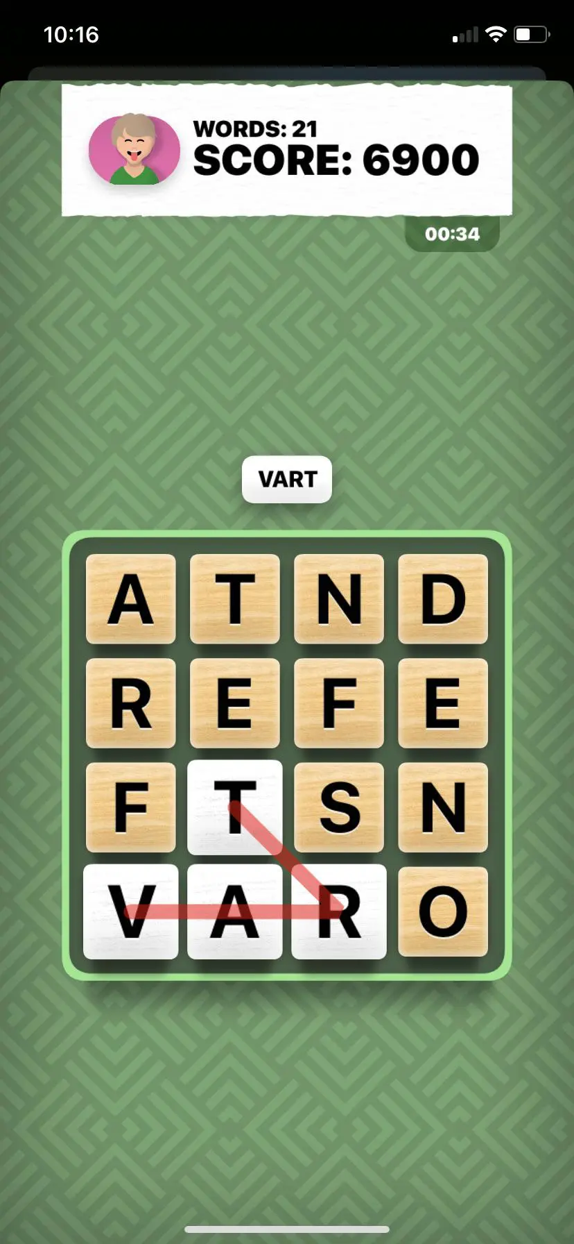 Anyone know why this game won’t recognize “Vart”? Bugged? | Scrolller