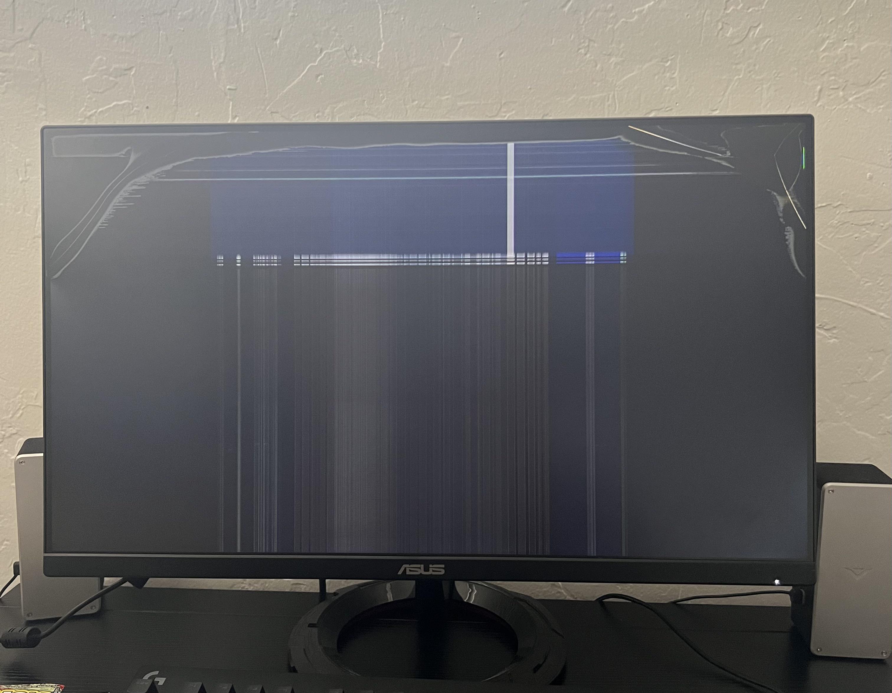 Asus Tuf Gaming Monitor - Broken Screen | Scrolller