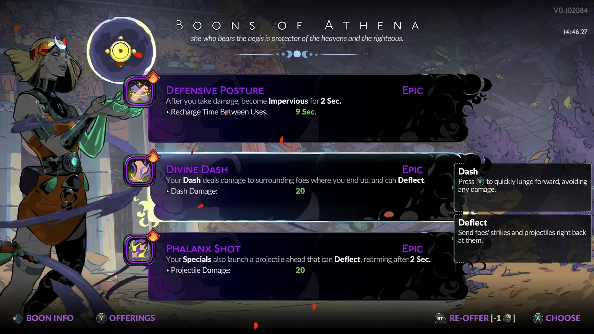 Athena remembers how much we loved divine dash in Hades 1 | Scrolller