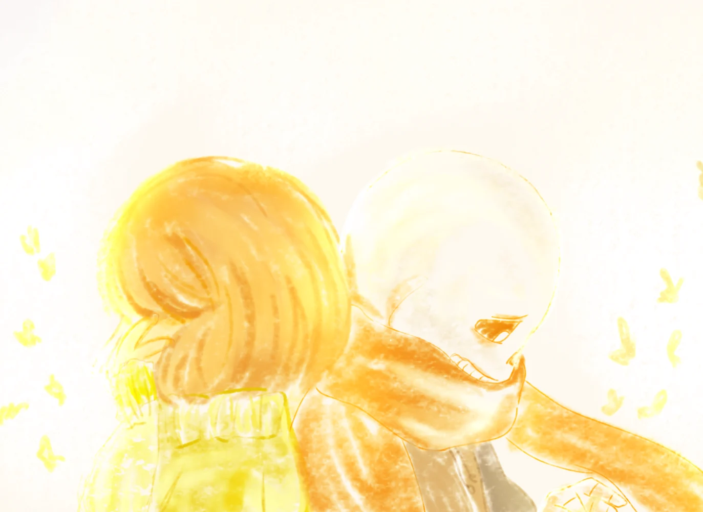 Au chara and sans | Scrolller