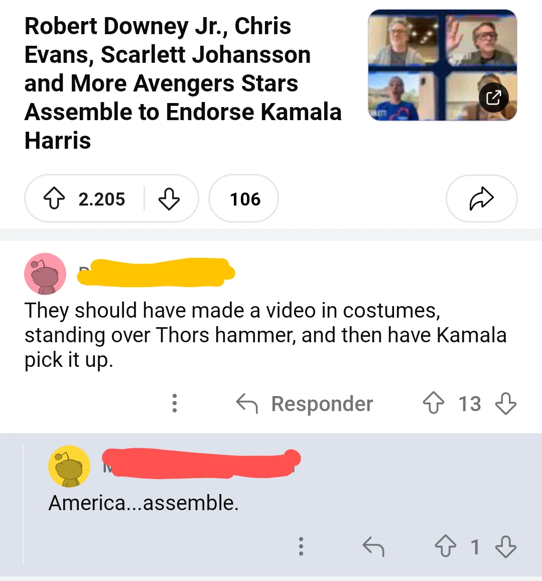 Avengers: The Cringe Dynasty | Scrolller