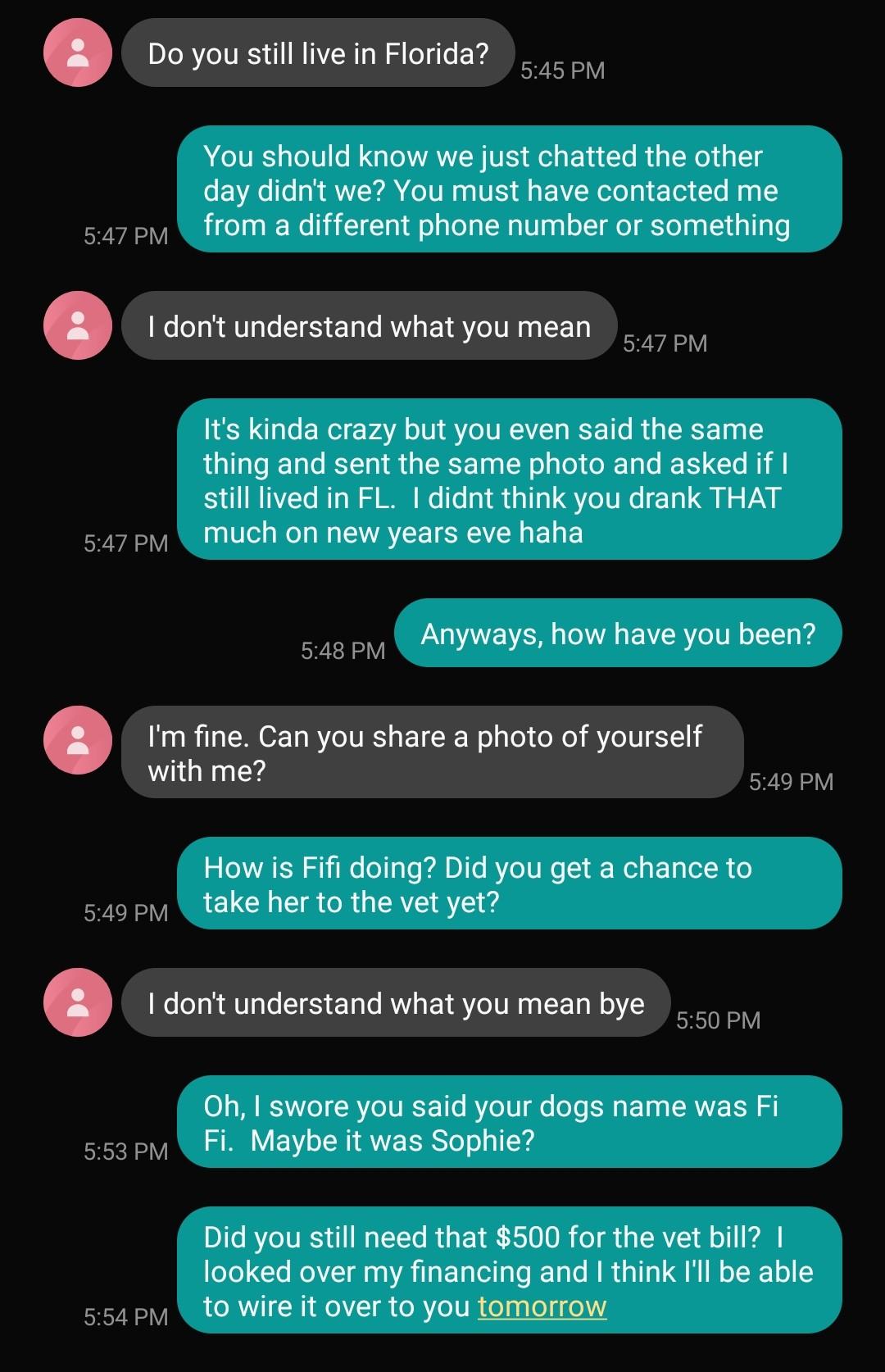 Got my first text scam! | Scrolller