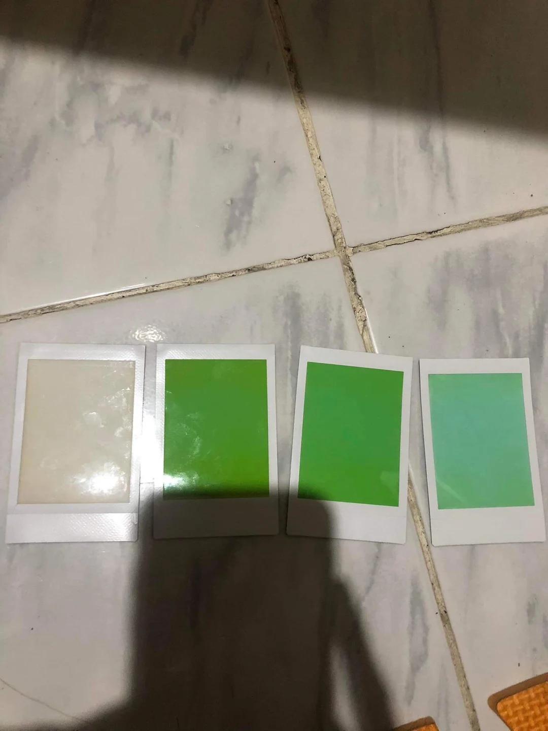instax photos turned out green | Scrolller