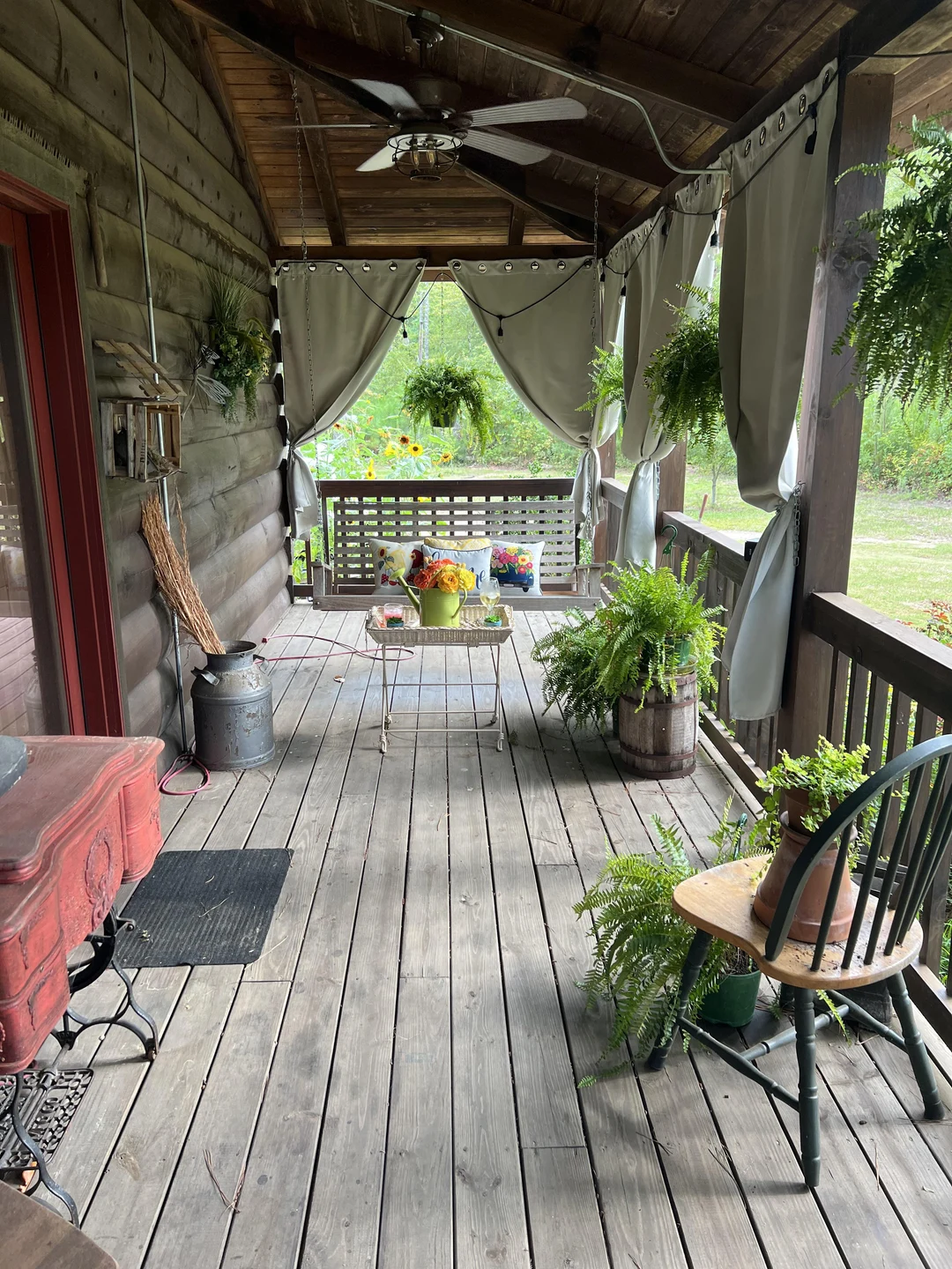 People have asked for the other side of our porch. Original content | Scrolller