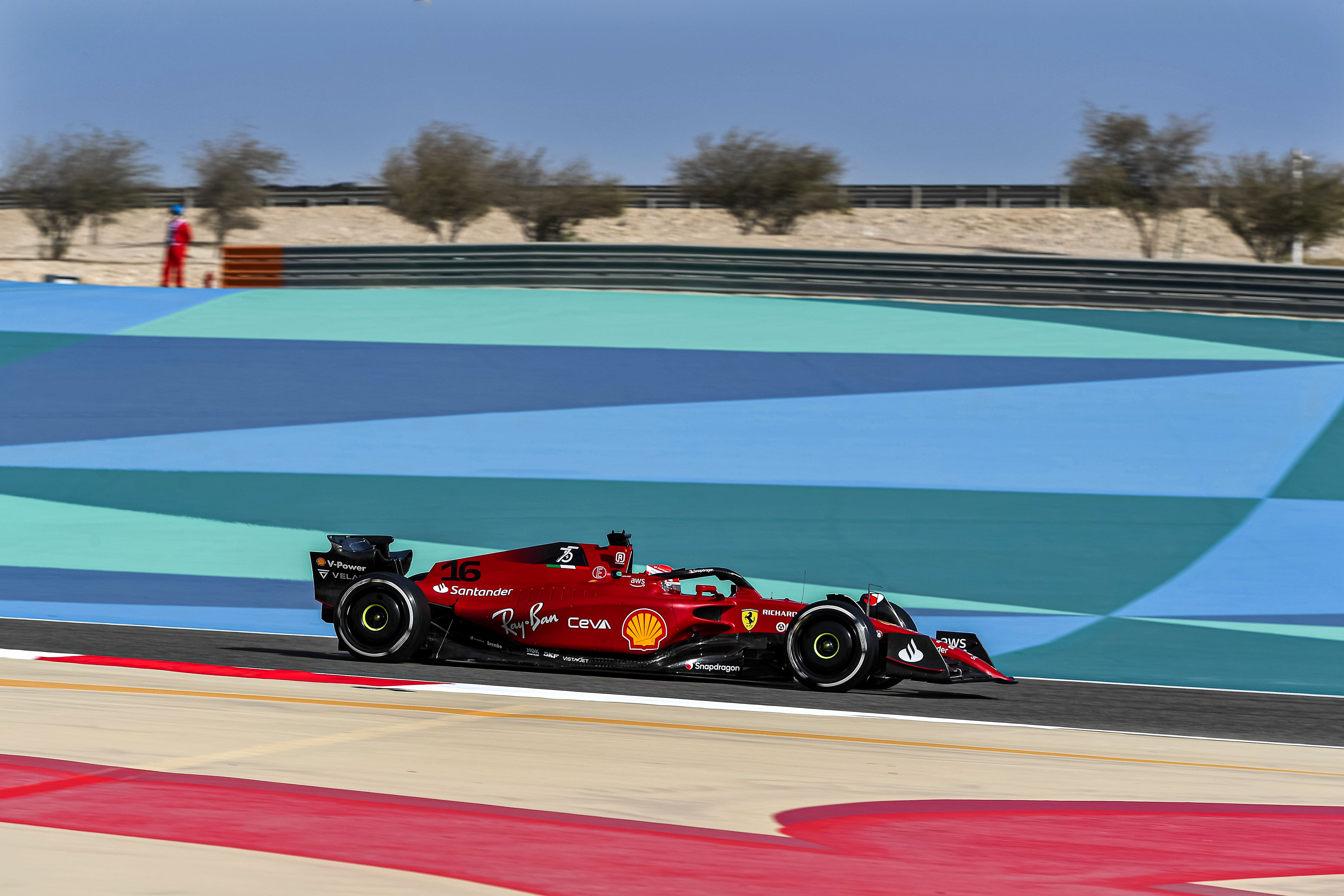Charles Leclerc during FP2 at the Bahrain GP 2022 - (2667 x 4000) | Scrolller