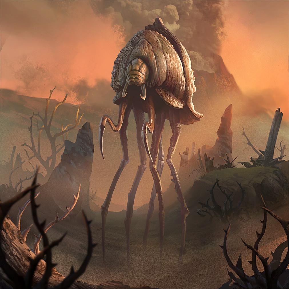 Silt Strider by artist Leksø Tiger | Scrolller