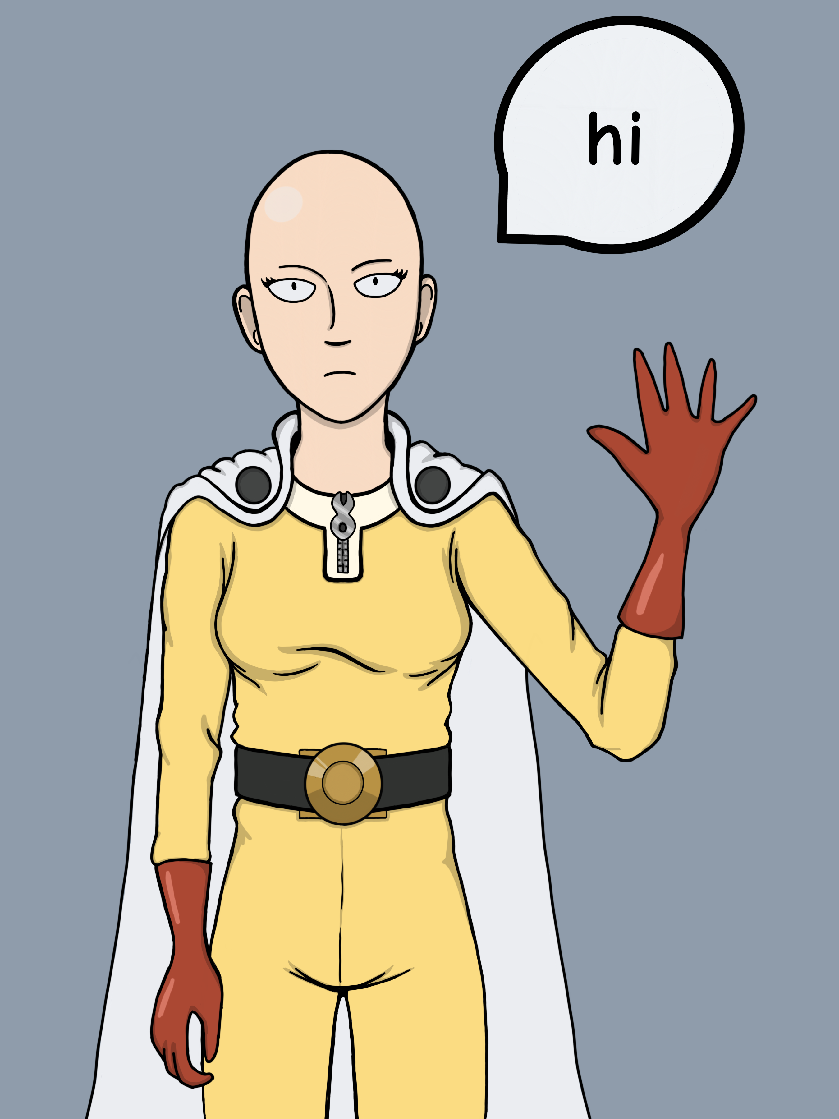 If Saitama was female [OC] | Scrolller