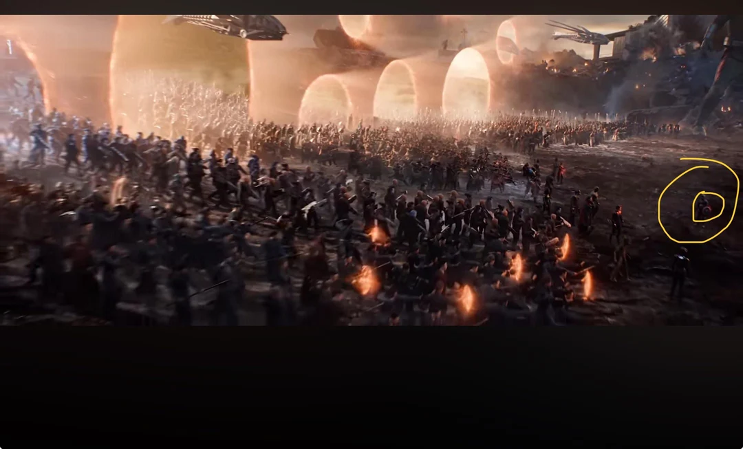 Did anyone else notice Captain America's shield fully fixed during the Endgame final fight scene ...