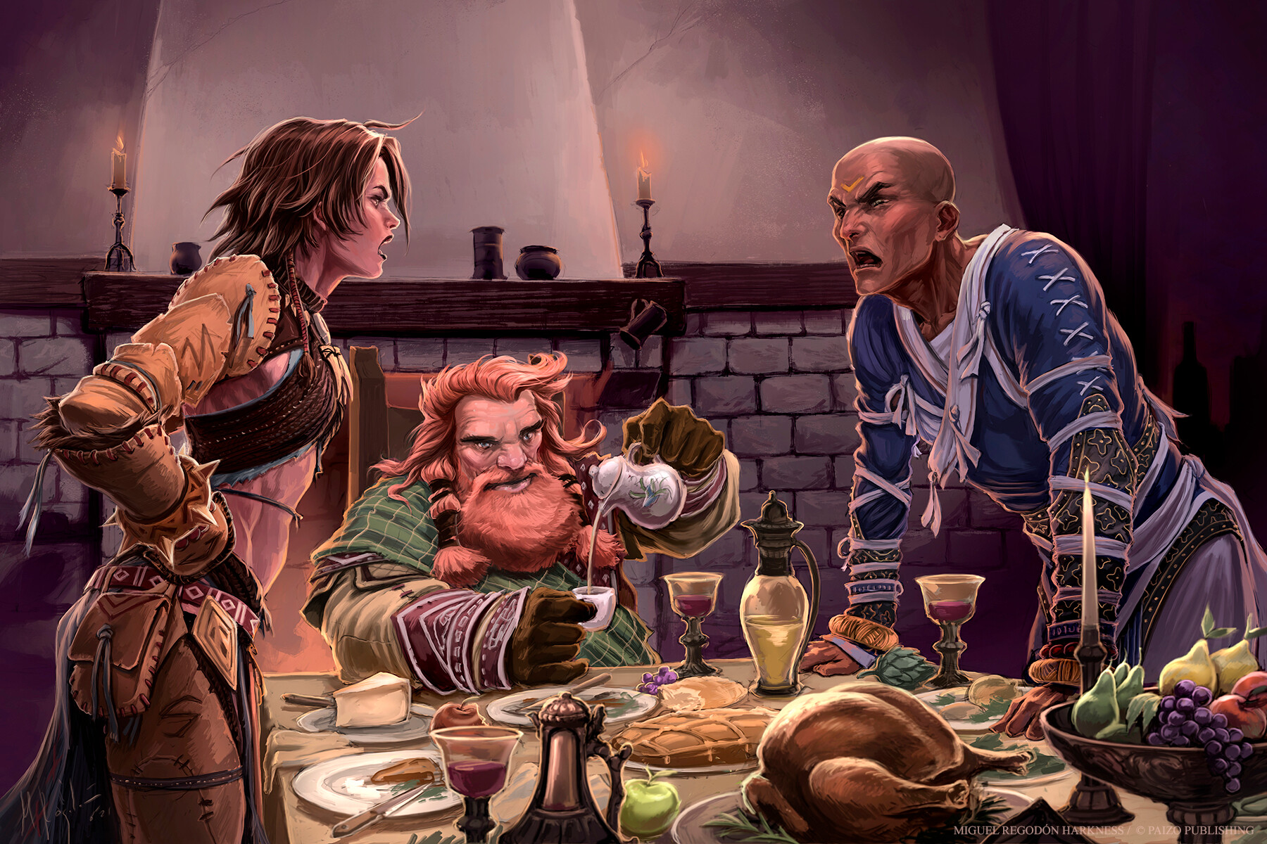 Pathfinder, Kingmaker Adventure Path; Aldori Feast by Miguel Regodón Harkness | Scrolller