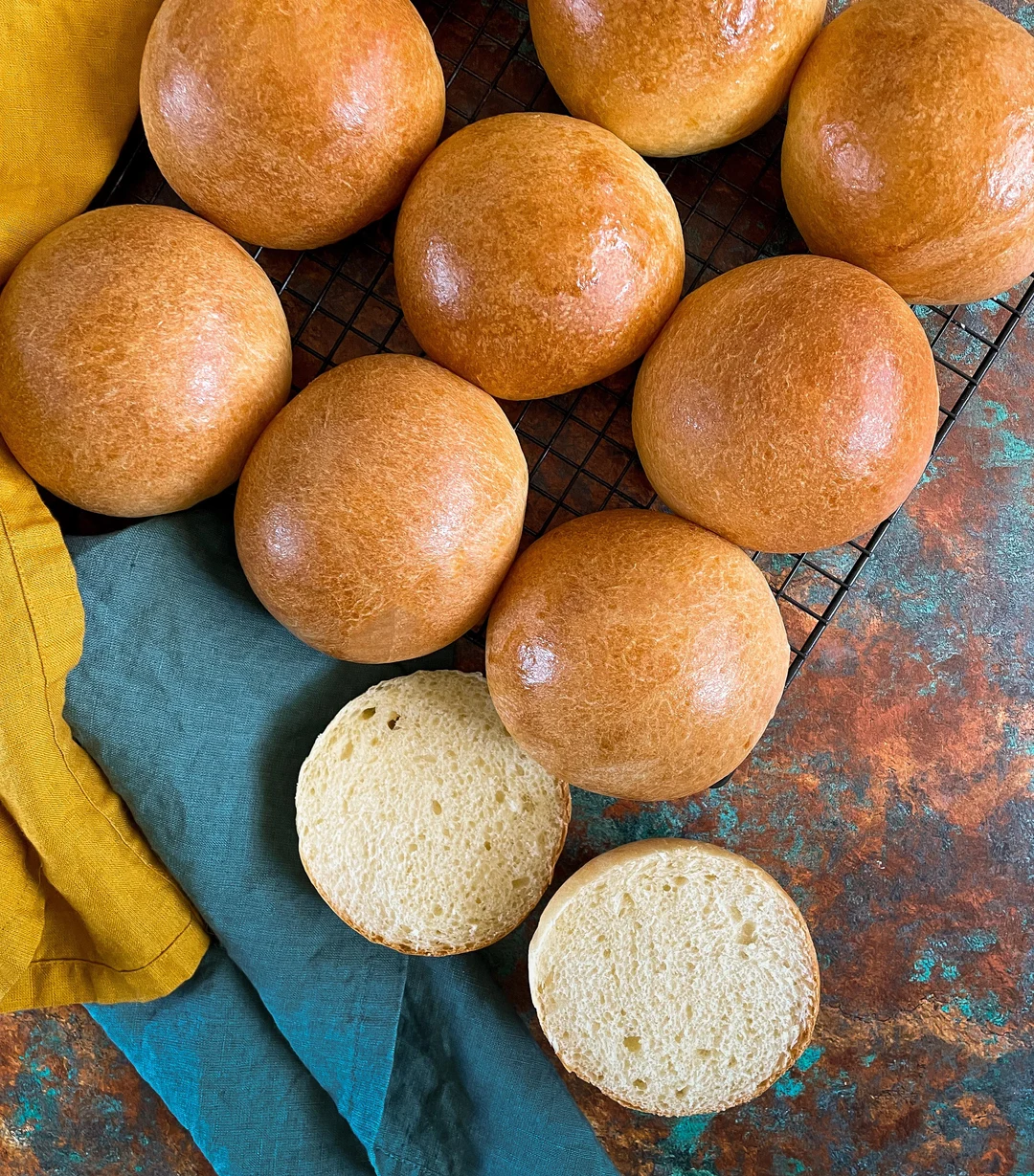 Sourdough Brioche Burger Buns | Scrolller