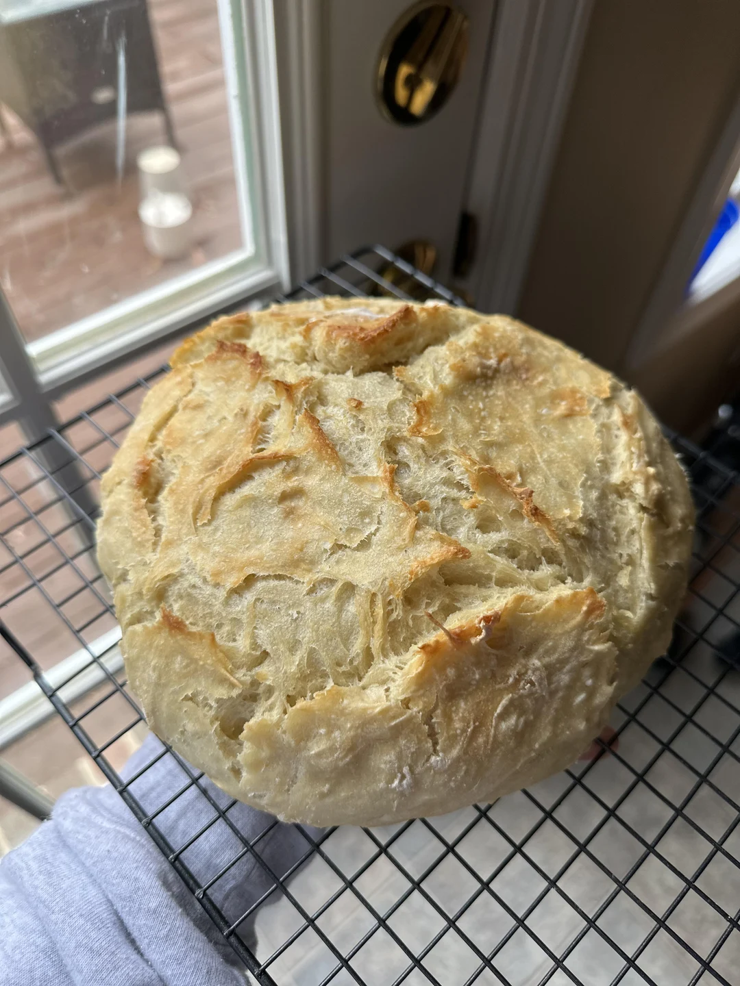 First ever sourdough discard loaf! | Scrolller