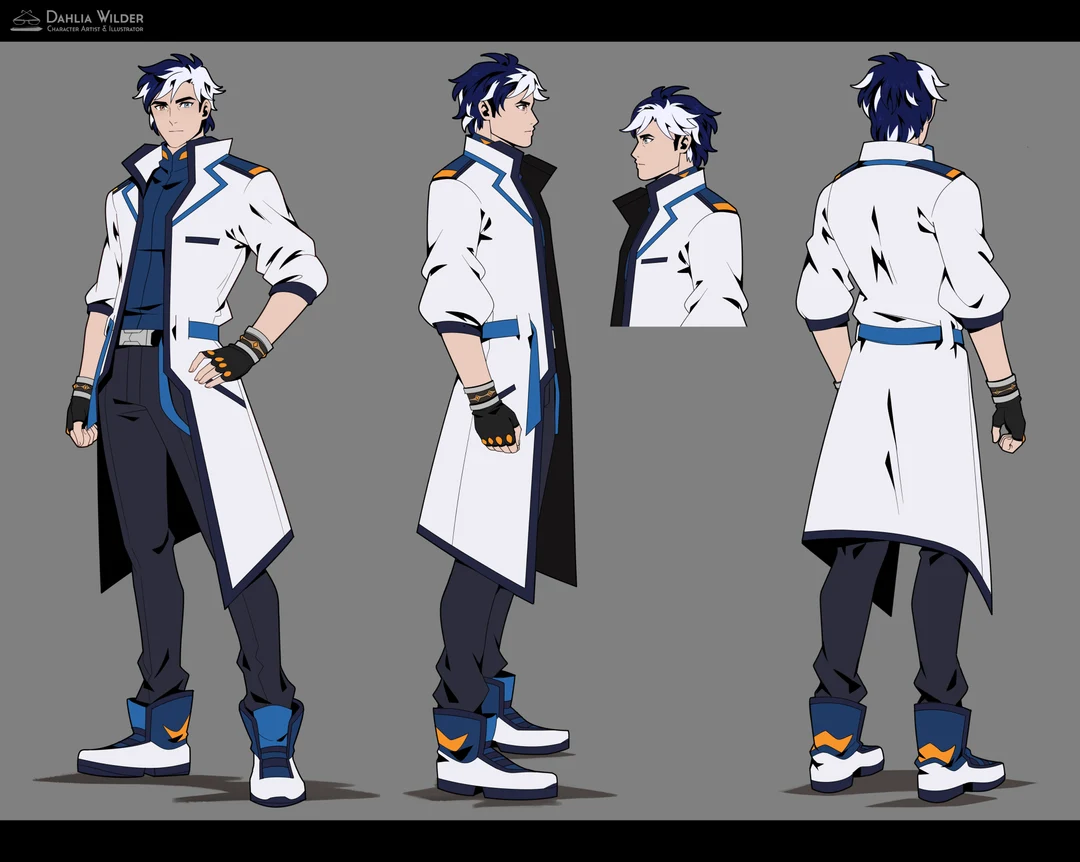 Character ref sheet - Gaius (Meitera) | Scrolller