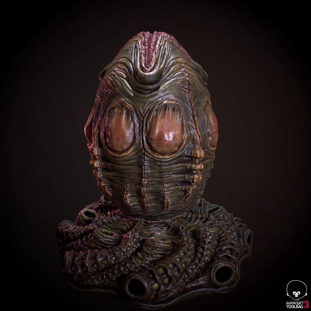 Easter xeno egg by Sean | Scrolller
