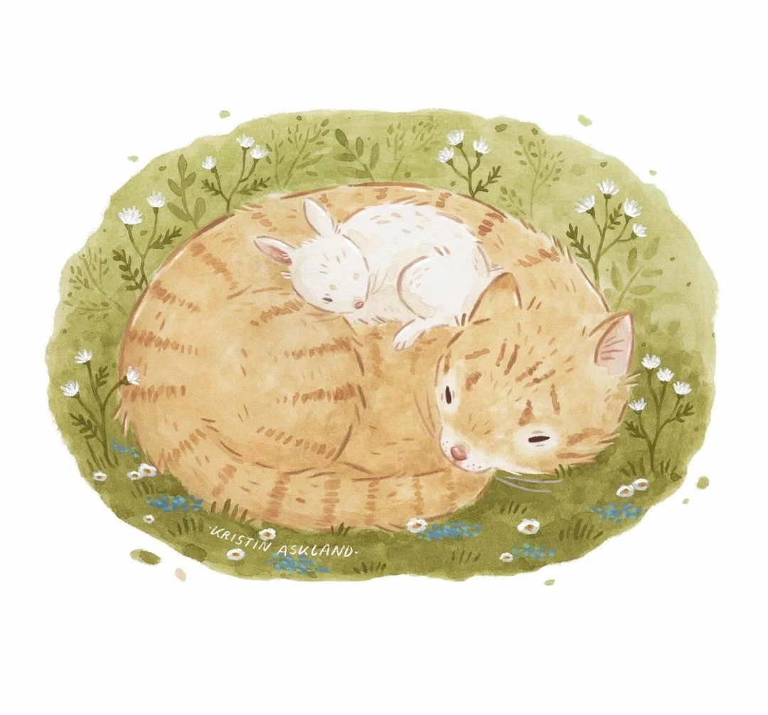 Snuggle buddies💛 by me | Scrolller