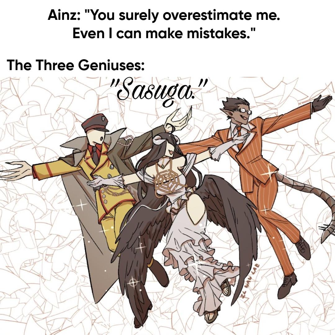 Ainz-sama really is a humble leader! | Scrolller