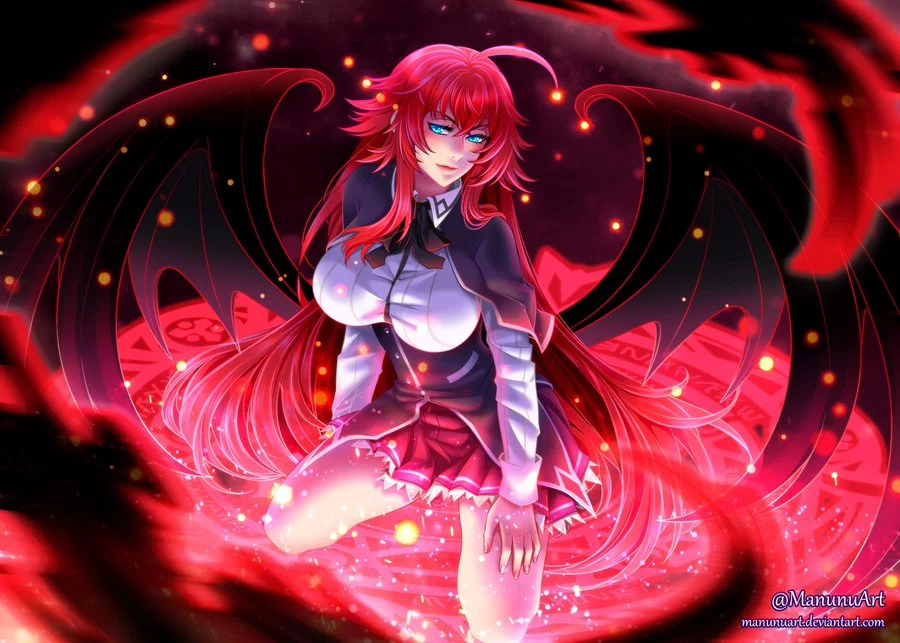 Rias Gremory By ManunuArt | Scrolller