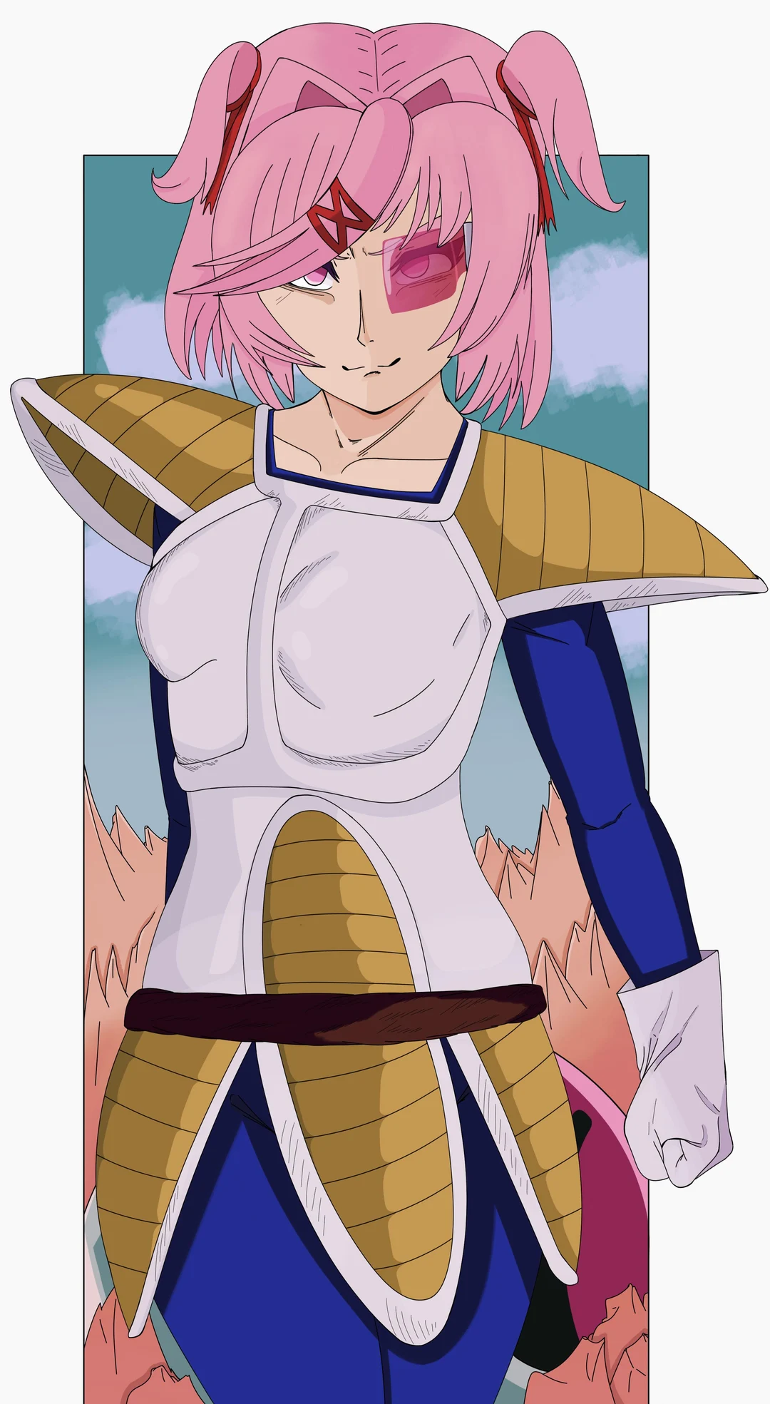 Natsuki cosplaying Vegeta! | Scrolller