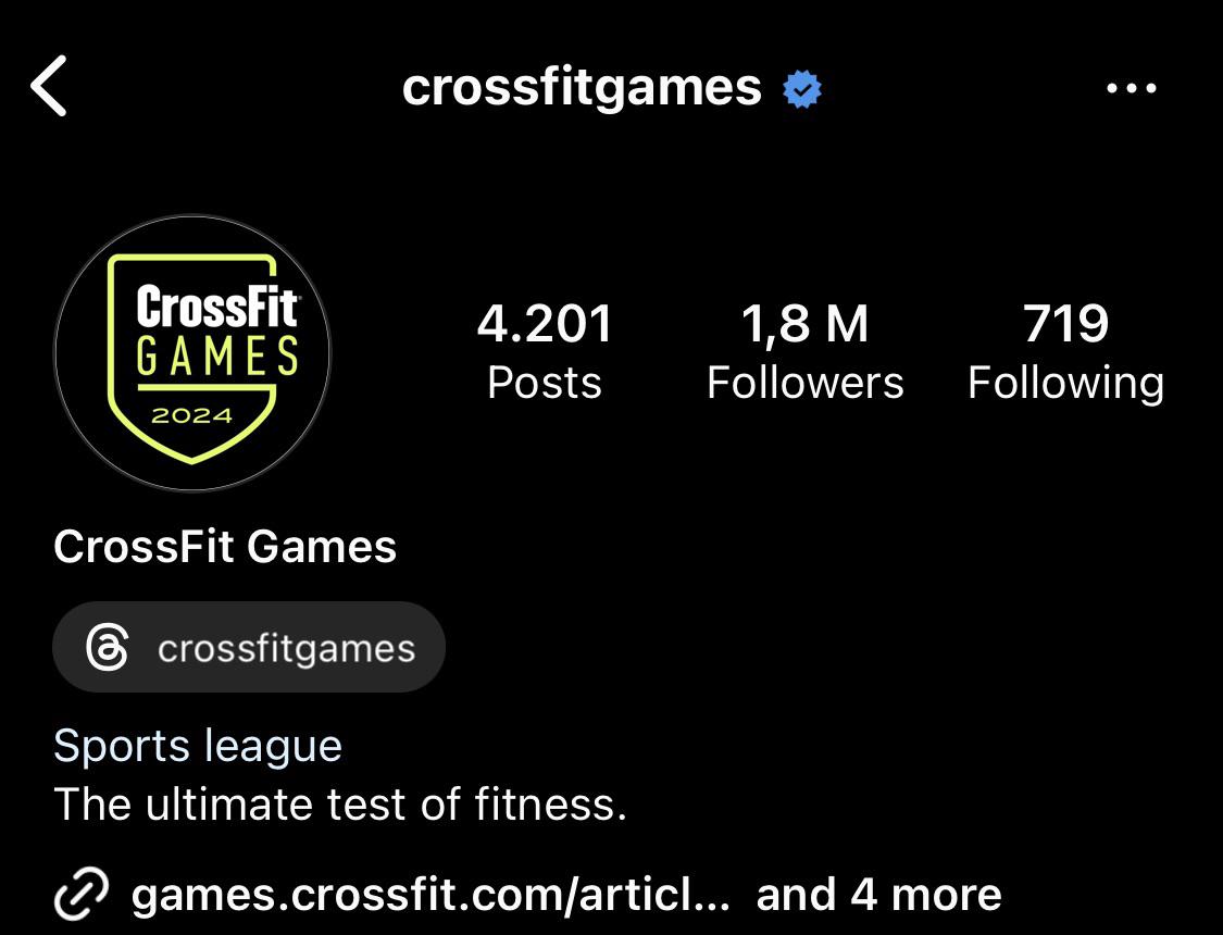 Crossfit Games new logo..no more NoBull? 😂 | Scrolller