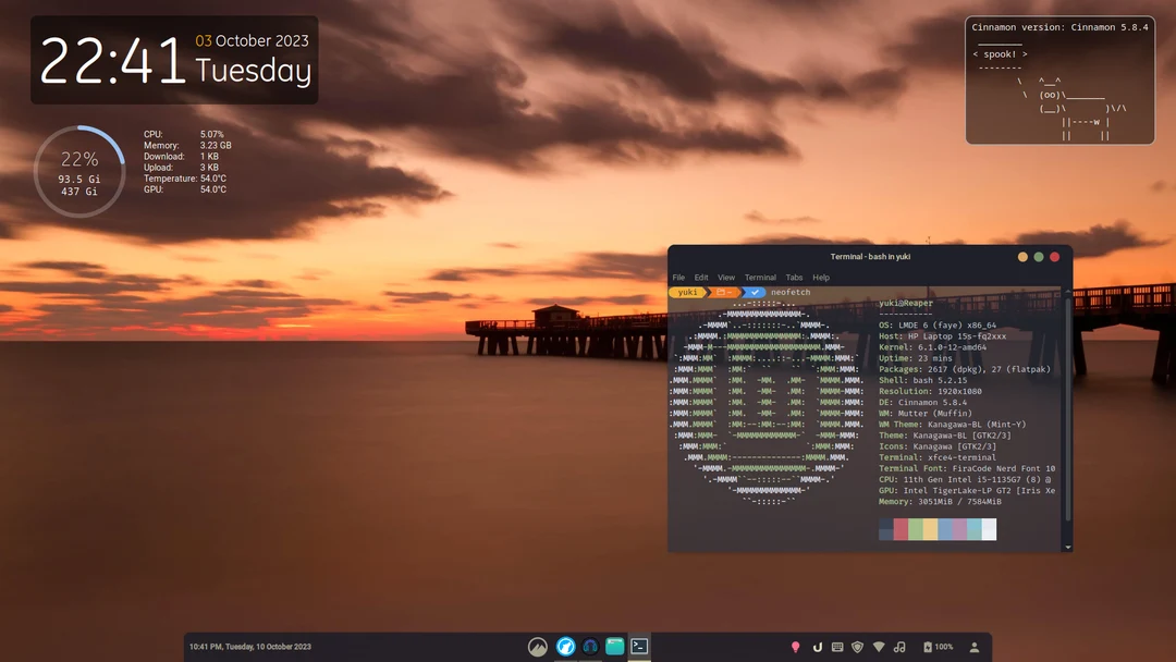 [Cinnamon] Got bored and decided to change my setup. | Scrolller