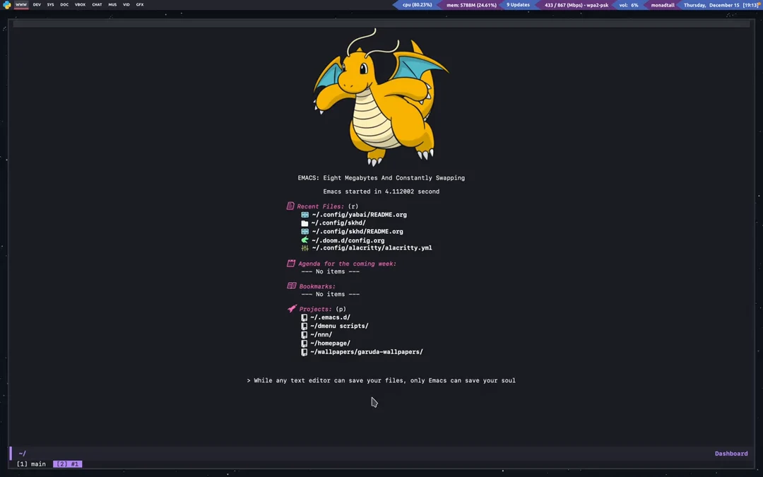 [Yabai] Finally got everything how I want it. | Scrolller