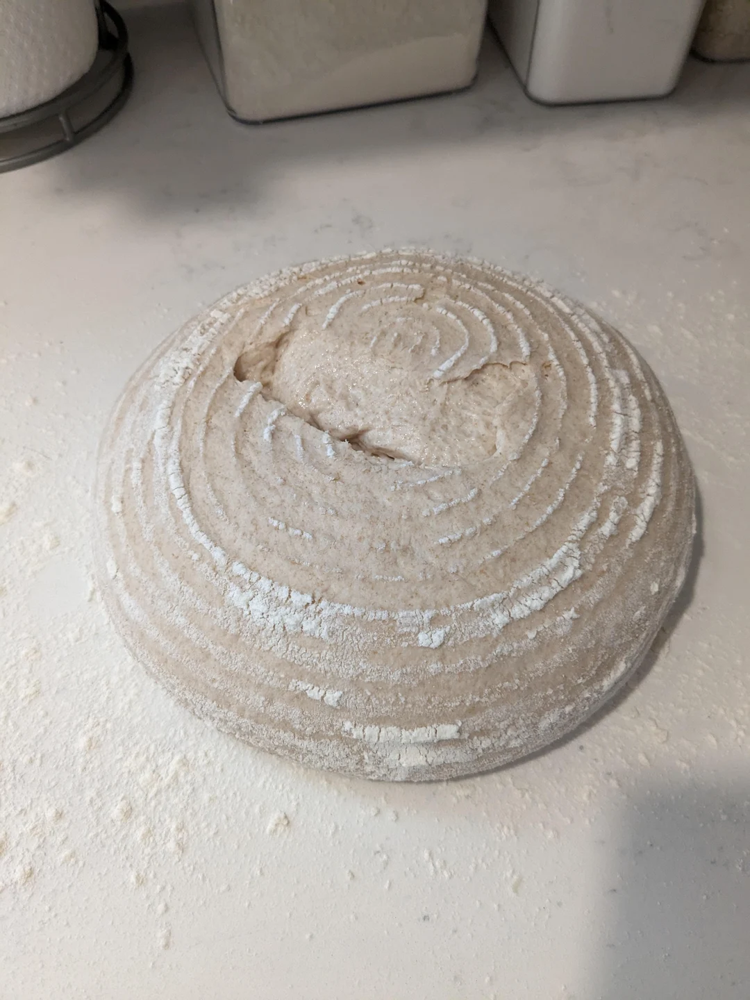 Possible causes for loaf breaking open before baking? | Scrolller