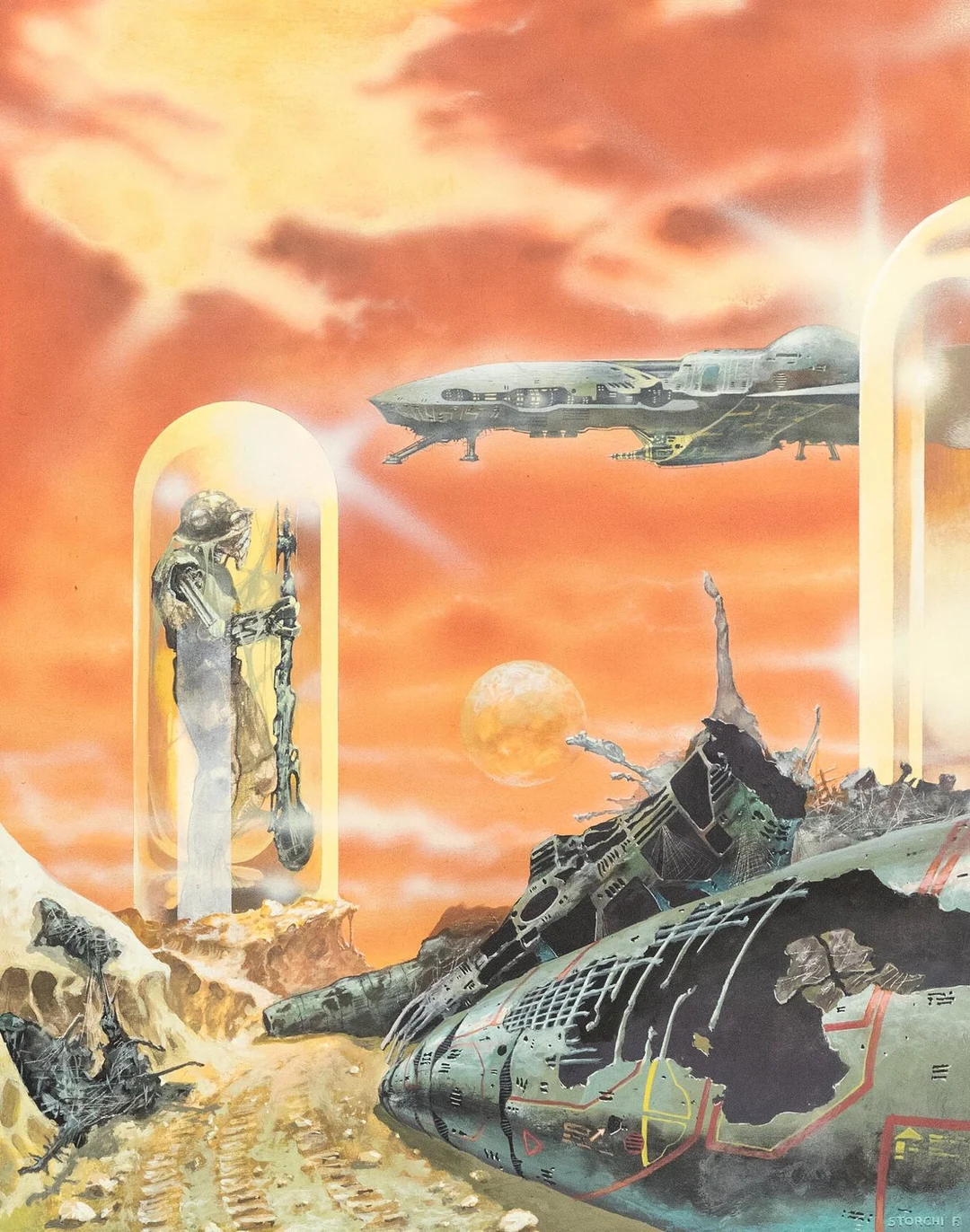 Eurocon 5 program cover art by Franco Storchi | Scrolller