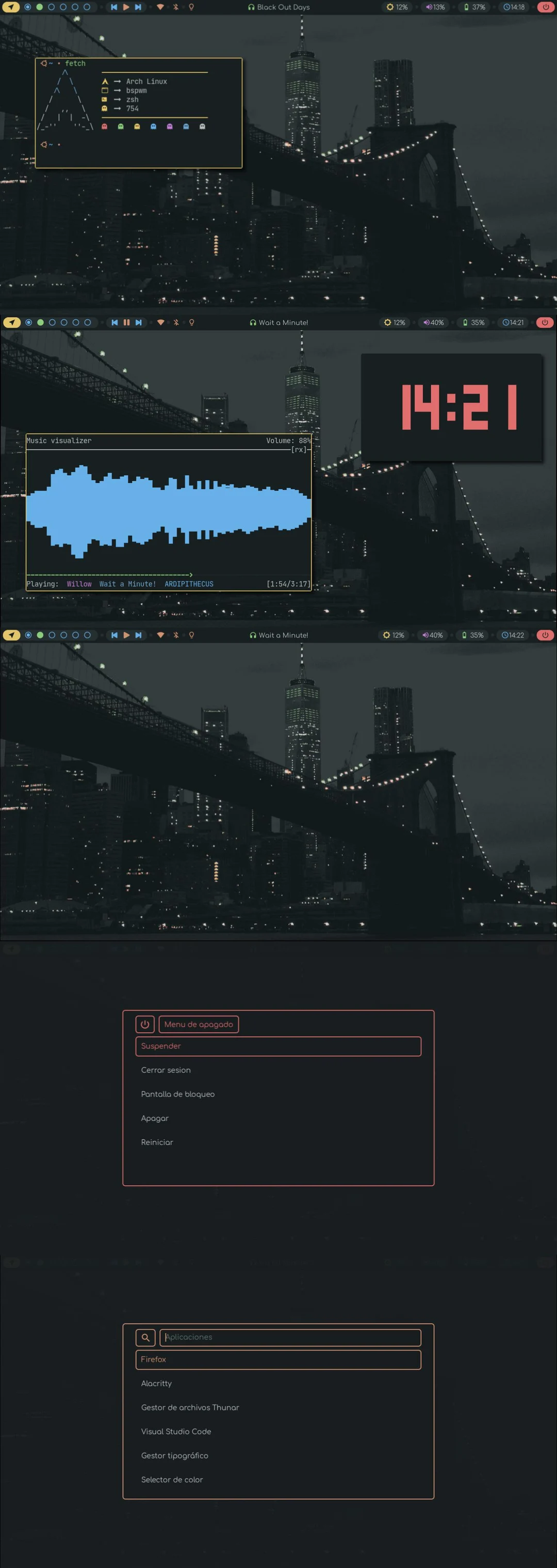 [BSPWM] First rice :D | Scrolller