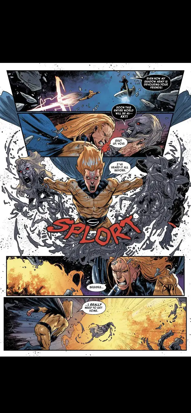 Is this Sentry’s signature move because I see him do it a lot (Sentry By Jeff Lemire #1) | Scrolller