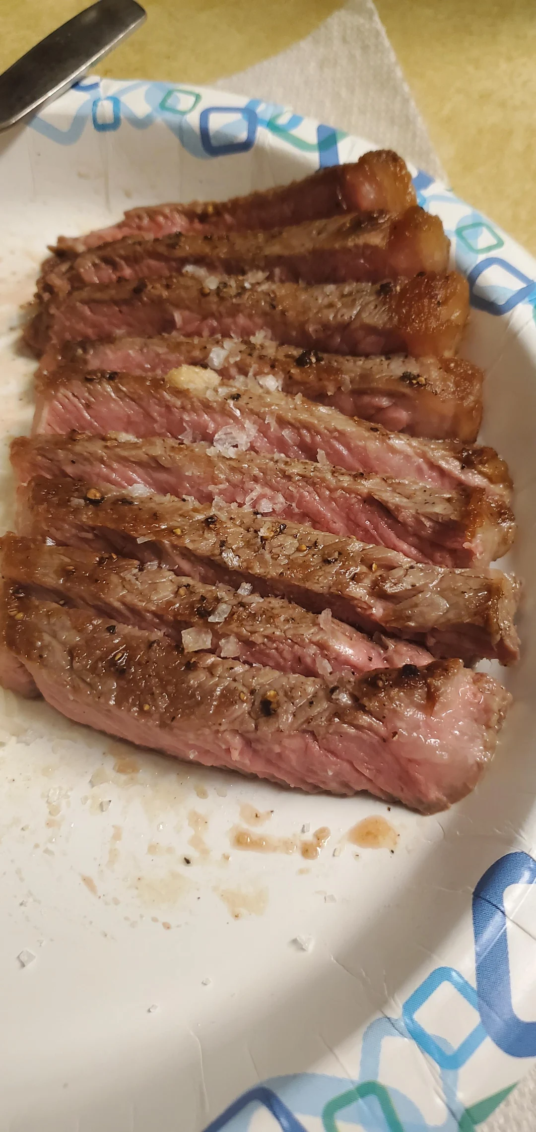 NY strip steak | Scrolller
