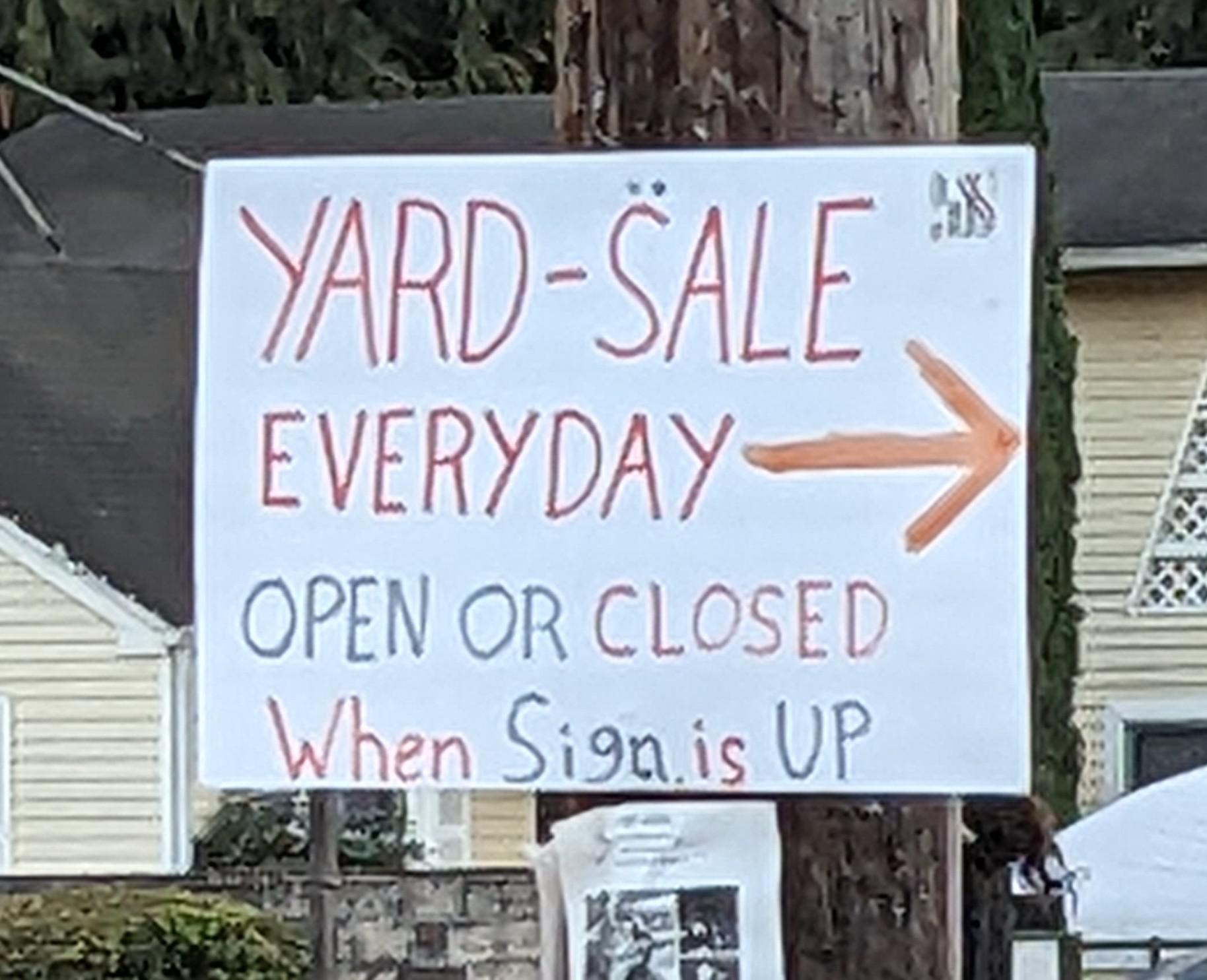 Sign is up... Open or Closed? | Scrolller