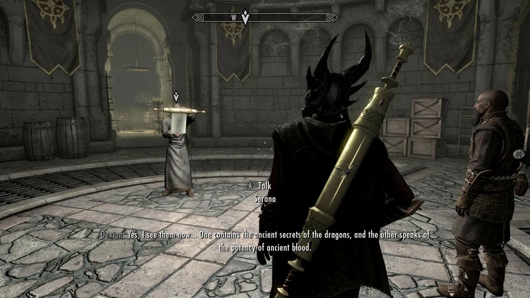 Serana had the elder scroll blood this whole time. | Scrolller