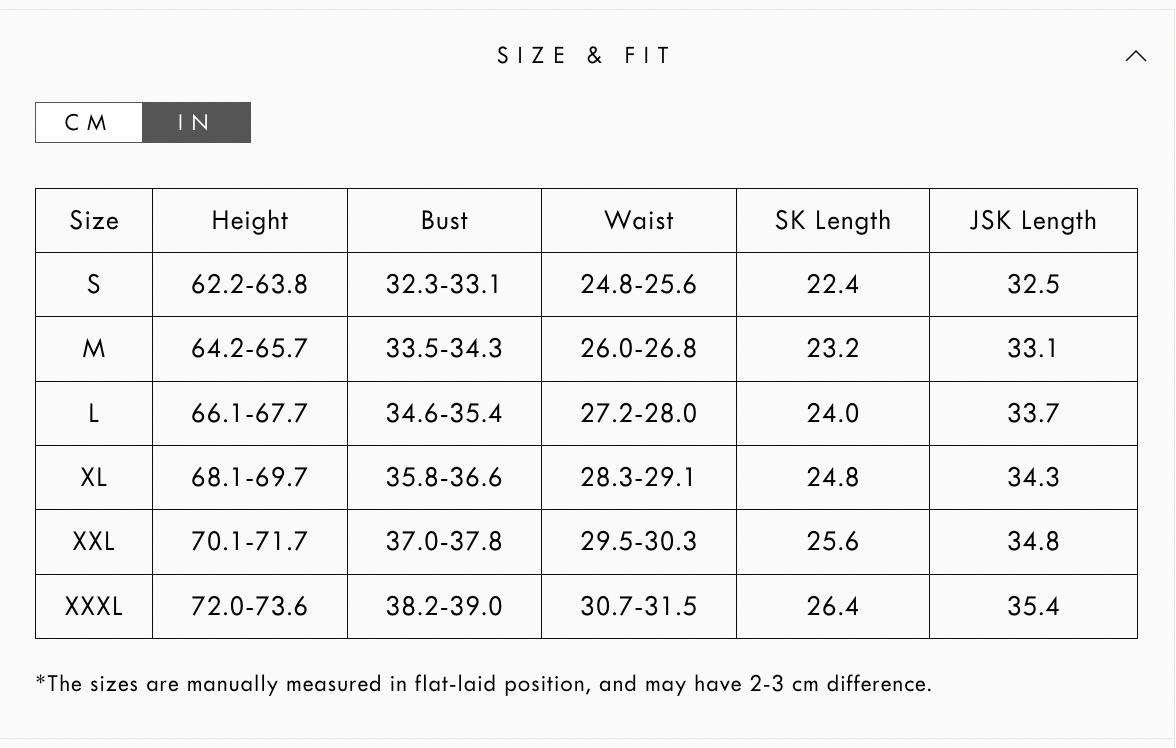 42 Lolita sizing confusion | Scrolller